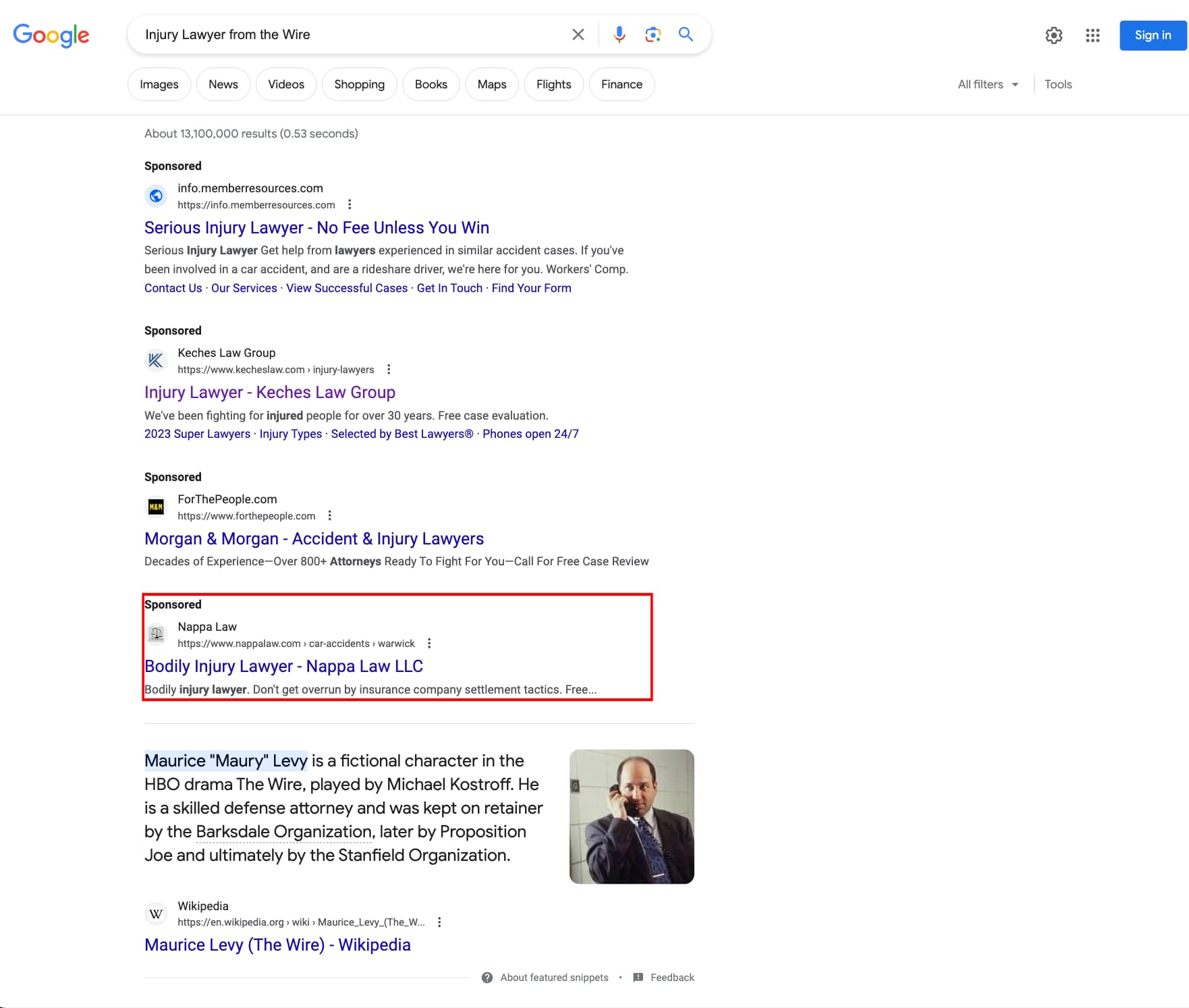 Uncovering Inaccuracies in Law Firm PPC: Nappa Law Scenario Review