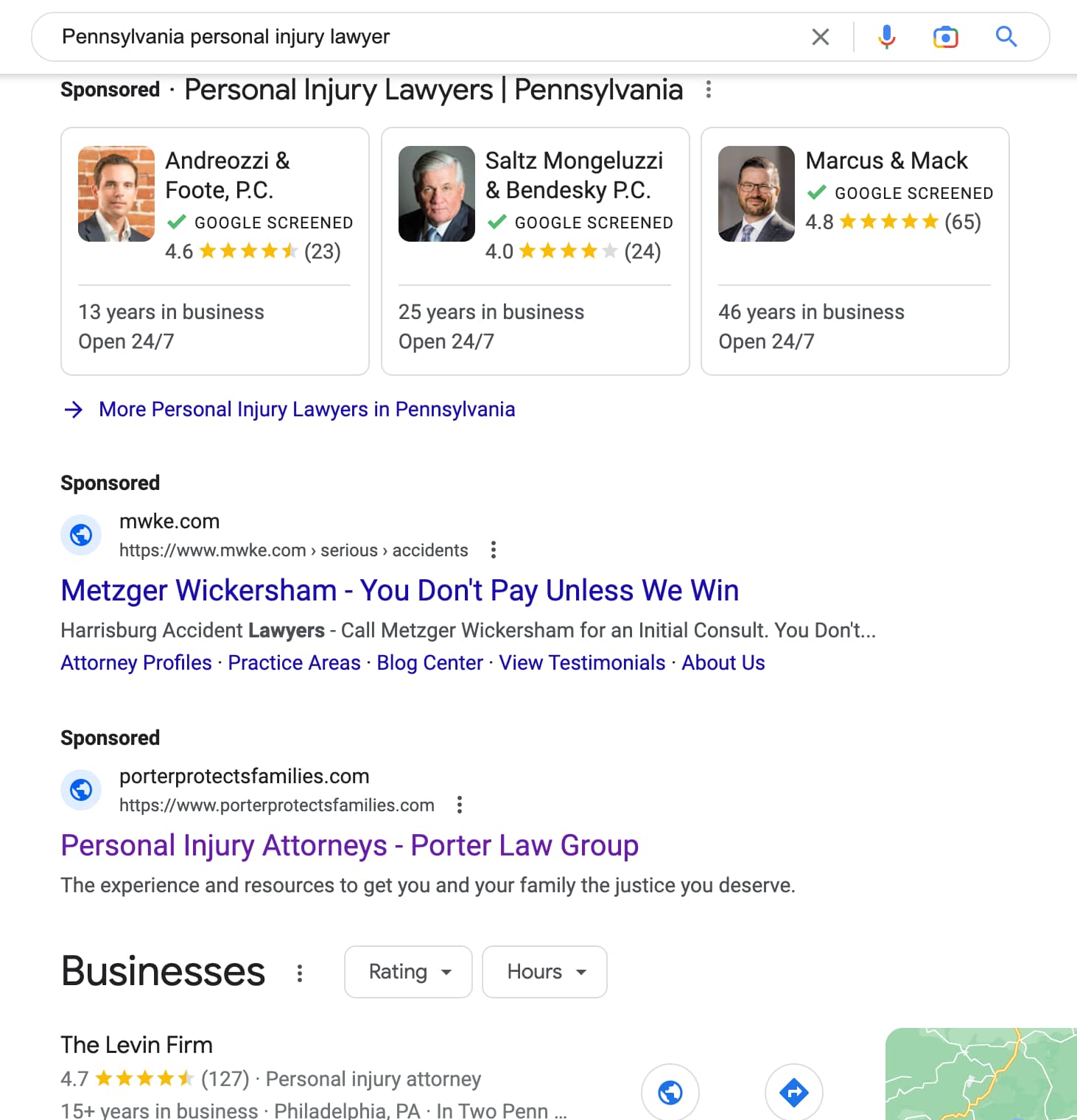 Misuses in Law Firm PPC: Scenario Review and Analysis